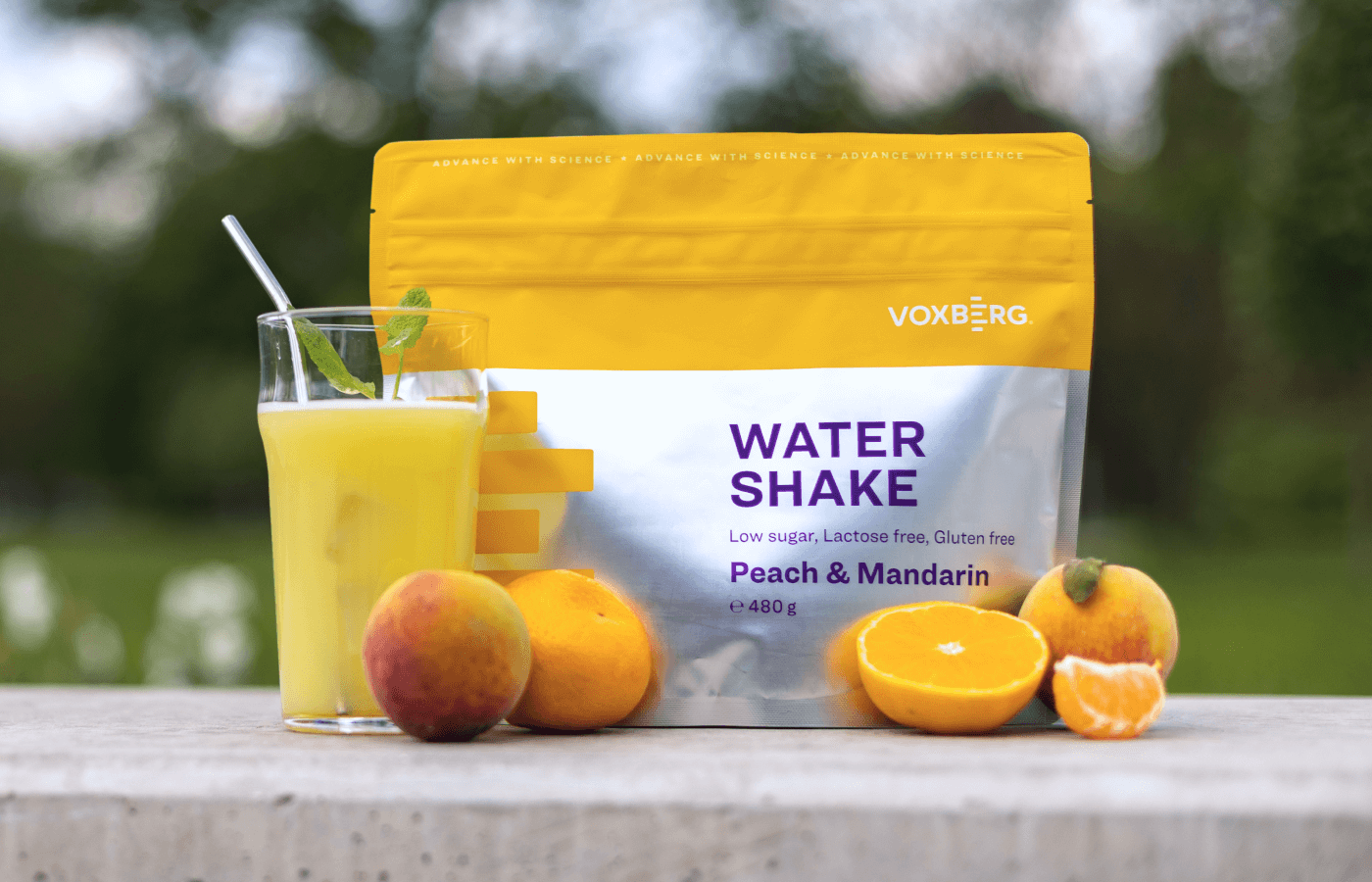 Fresh protein drink Water Shake ideal for summer | Voxberg